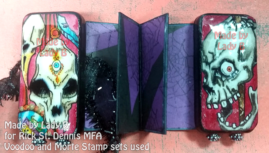 Halloween Themed Domino Book