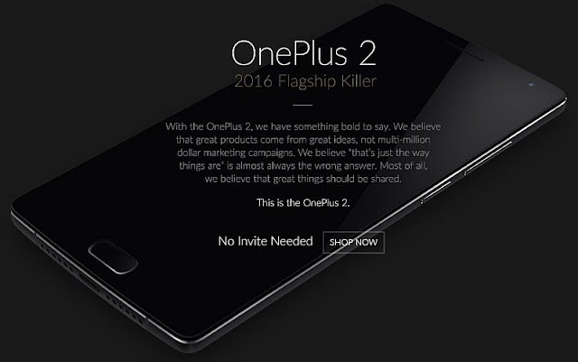 OnePlus 2 Now Available 'Invite-Free' in India | TechErina
