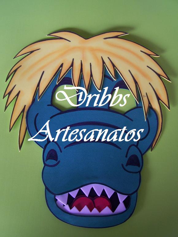 Dribbs Artesanatos: Máscara Cuca