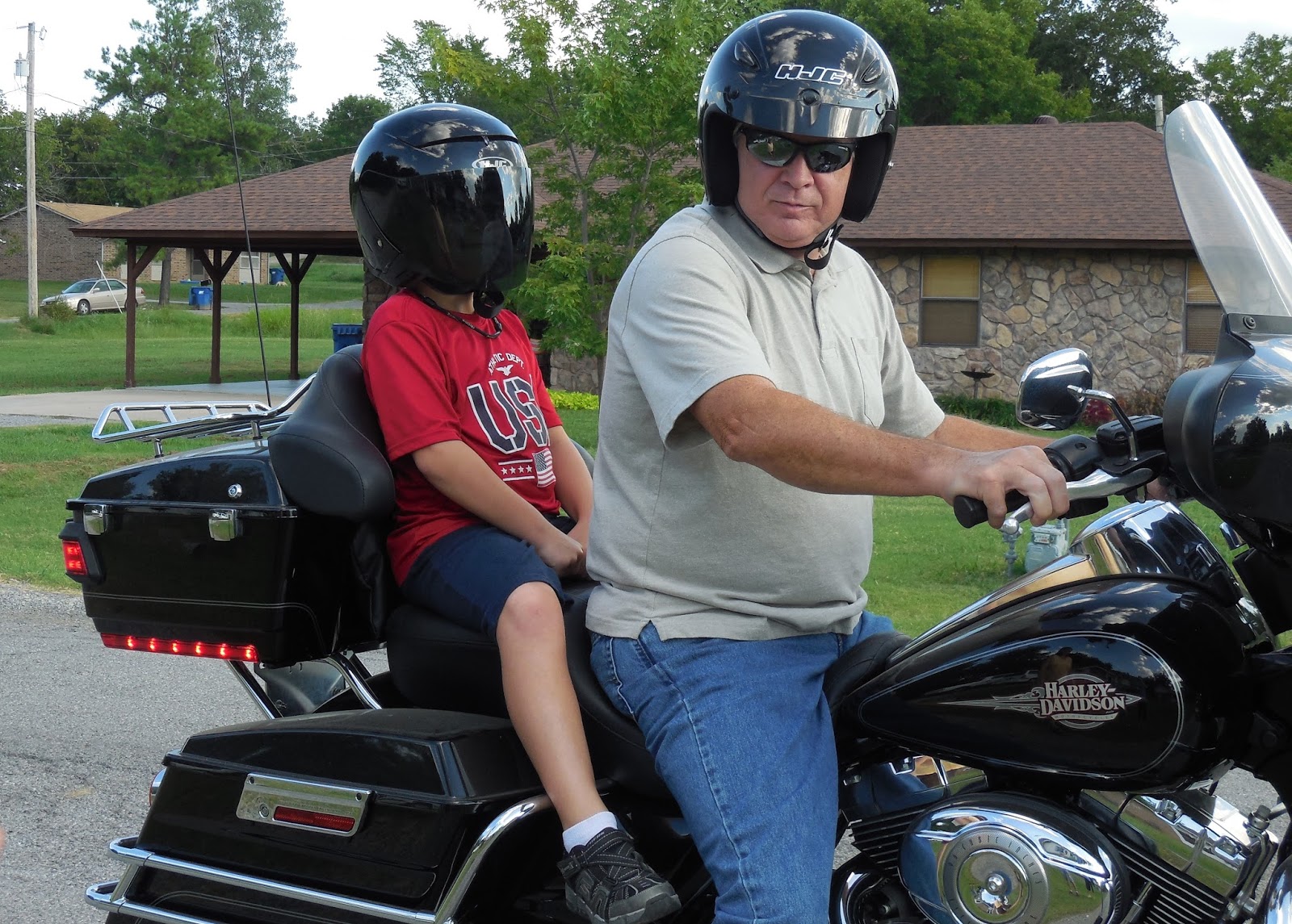 The Dodson's: Boys' First Ride on a Motorcycle