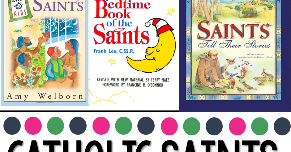 Catholic Saint Books for Kids | Sara J Creations
