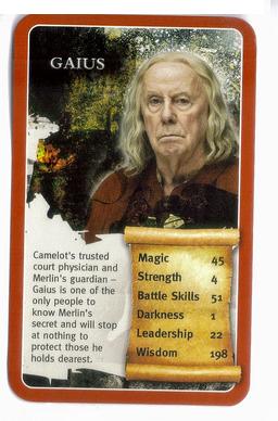 MERLIN MANIA ARCHIVE: MERLIN TOP TRUMPS CARDS