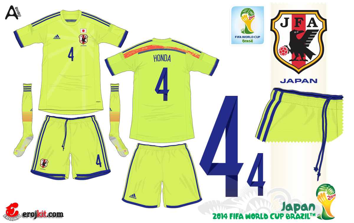Kit Design, by eroj: 2014 Japão WC Kits