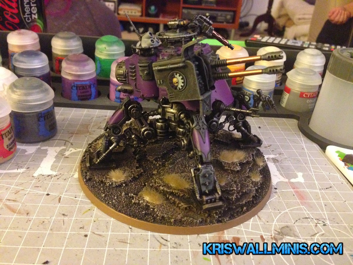 Kris Wall Minis: Adeptus Mechanicus Skitarii - Onager Dunecrawler w ...