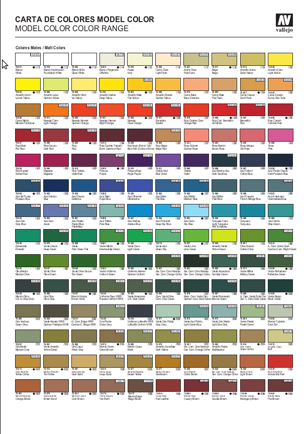 Vallejo Model Color ~ La Buhardilla Del Pintor