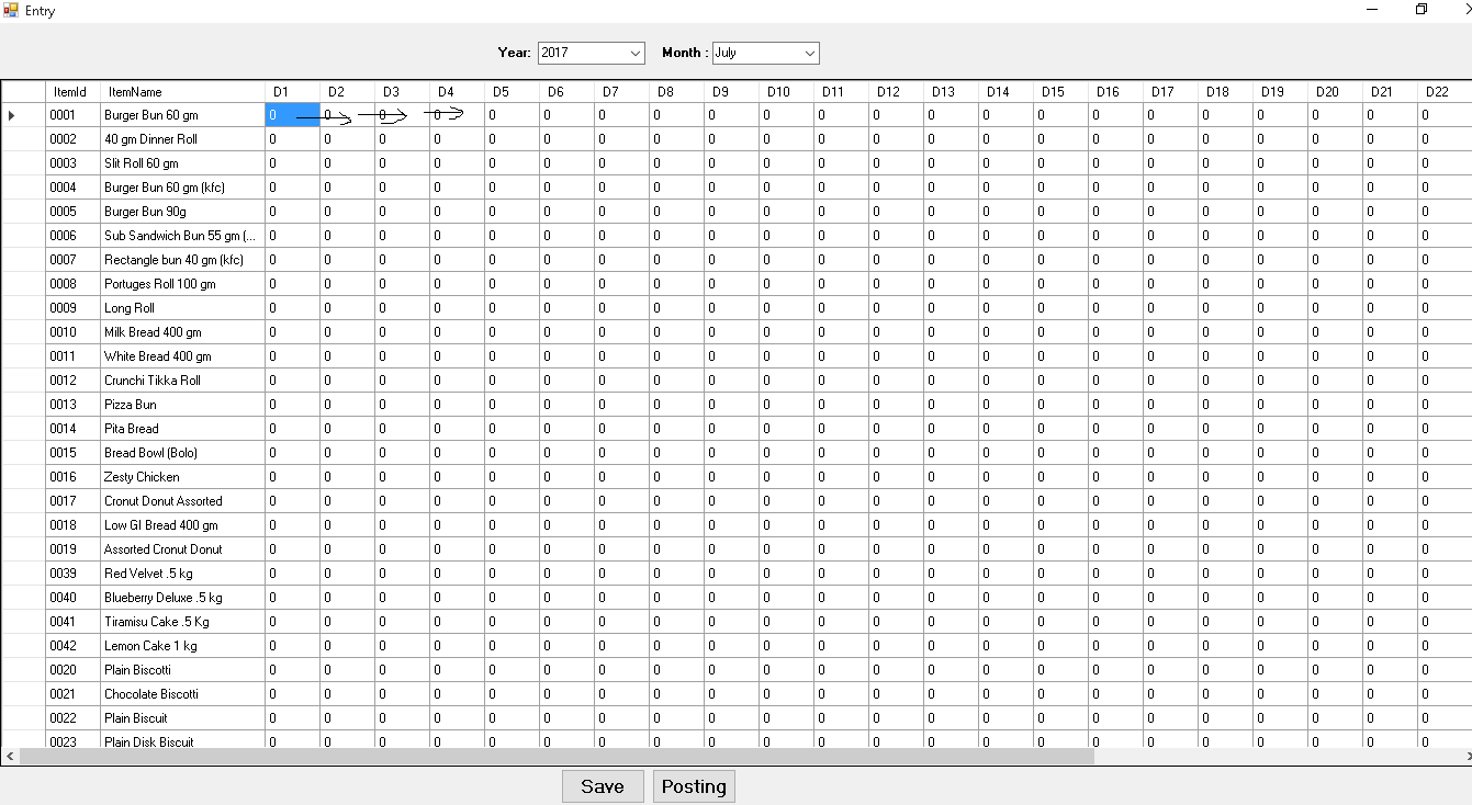 C# Winform DataGridView on Cell Edit Move to Right Cell | Little ...