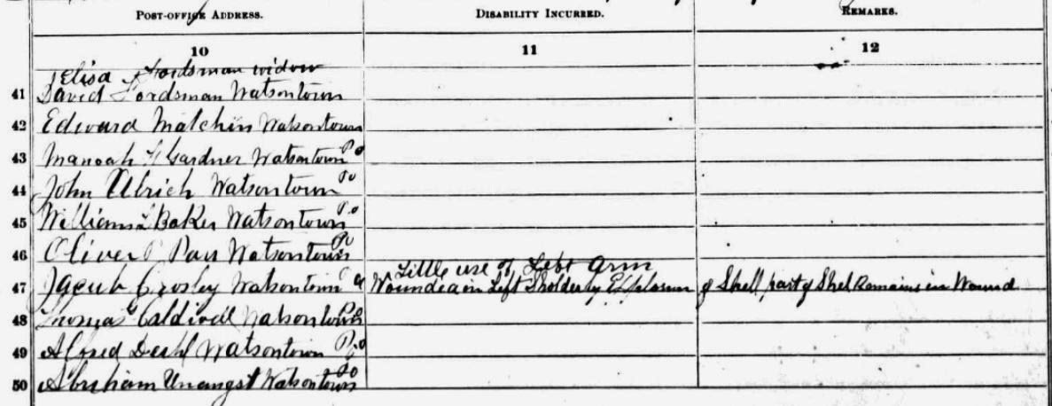 Heather's Genealogy Notes: Jacob Crossley 1826-1897