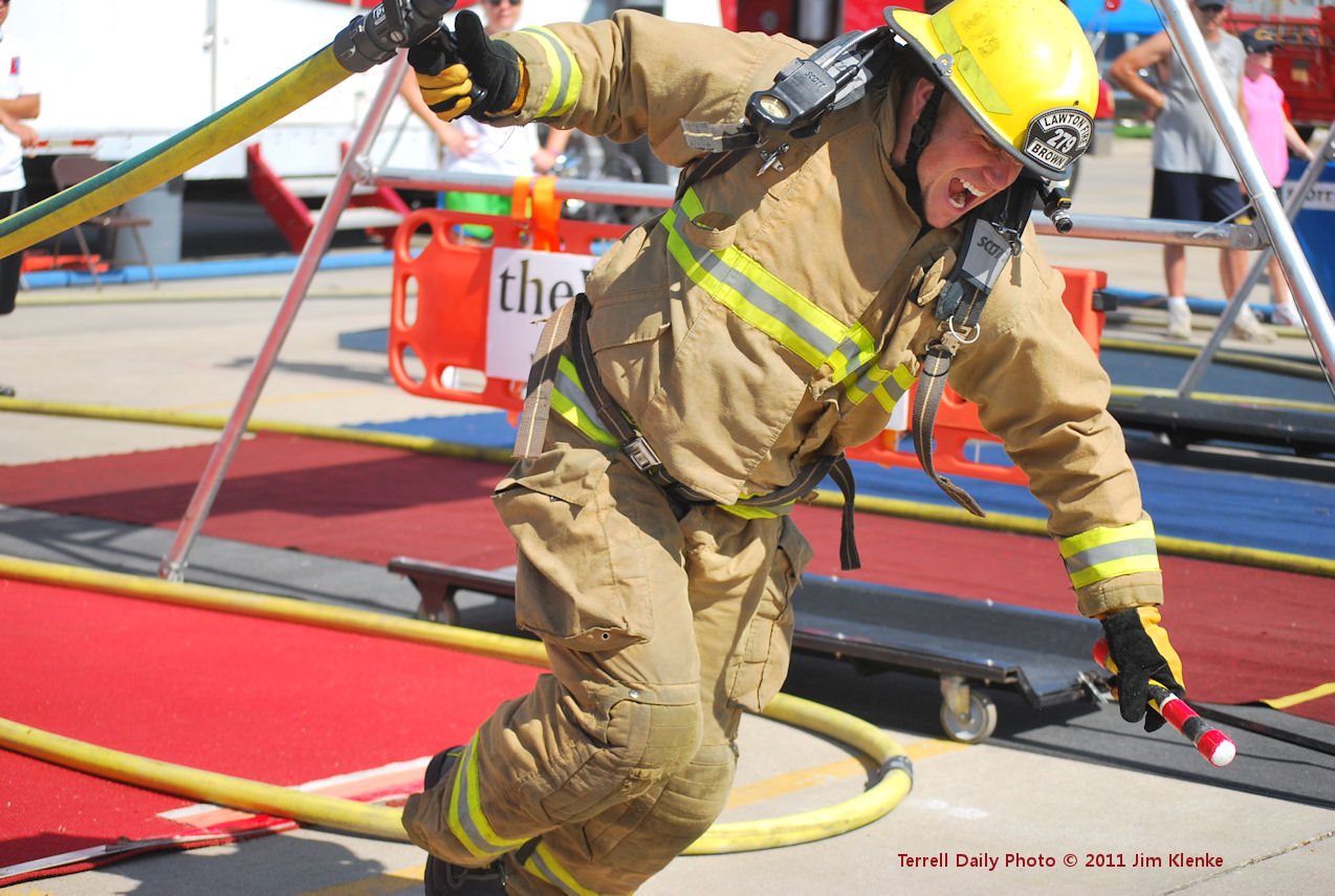 Terrell Daily Photo: Firefighters Combat Challenge