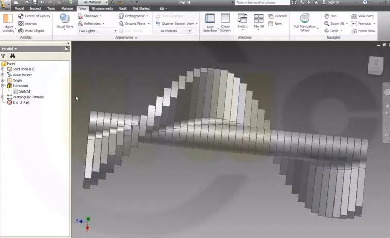 เทคนิคในการใช้คำสั่ง 3d sketch - helix - pattern along path ในโปรแกรม ... เทคนิคในการใช้คำสั่ง 3d sketch - helix - pattern along path ในโปรแกรม ...