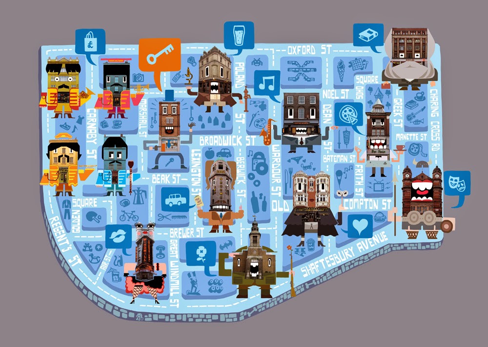 Agustin Coll: A Map of Soho