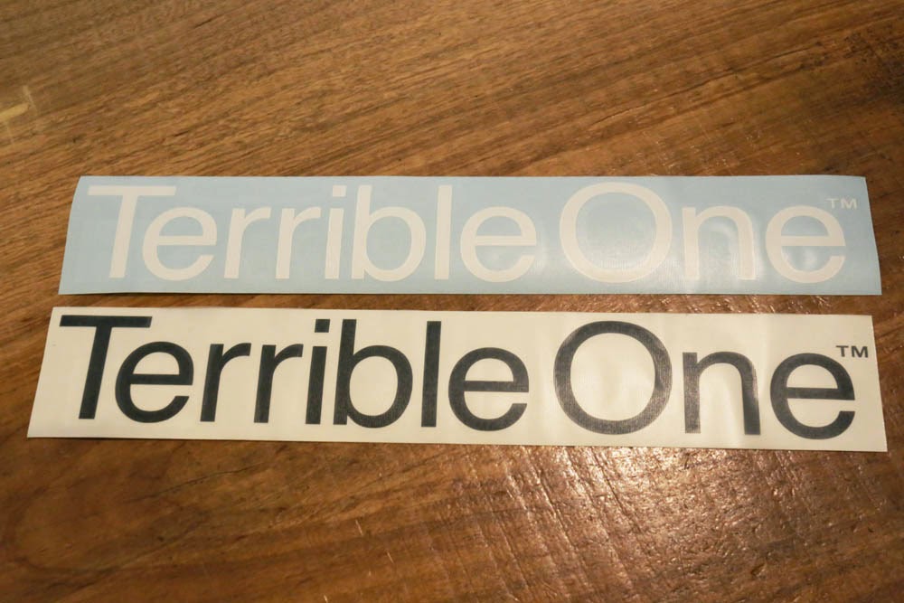 Del Mar BMX: TERRIBLE ONE DIE CUT STICKERS