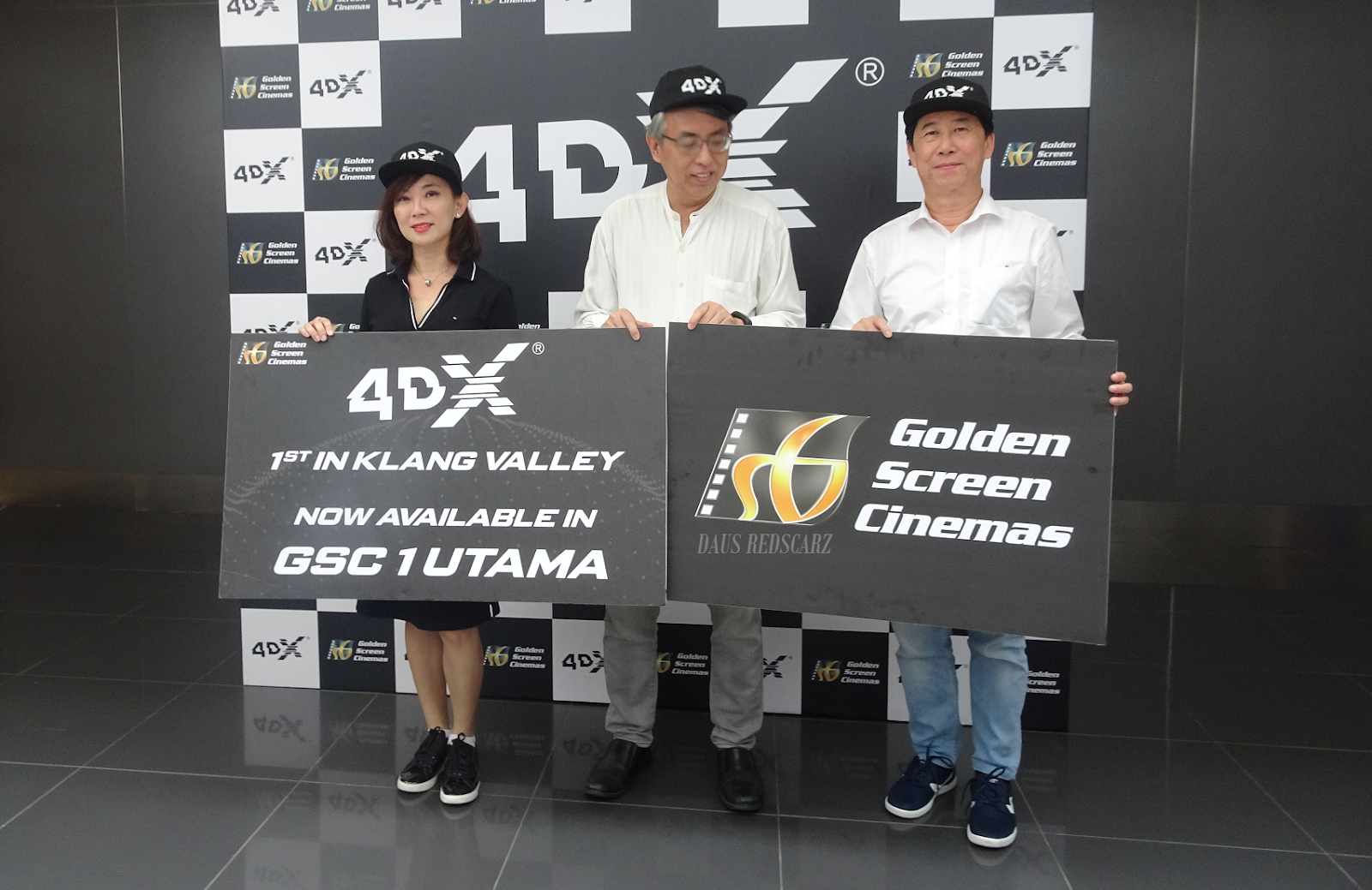 DAUS REDSCARZ: GSC memperkenalkan 4DX Cinema yang pertama di KLANG VALLEY