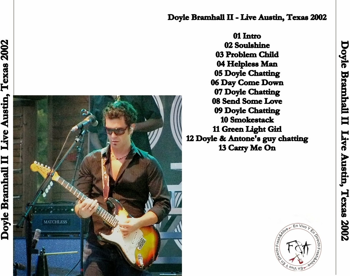 PINK FLOYD: Doyle Bramhall II - Live Austin, Texas 2002