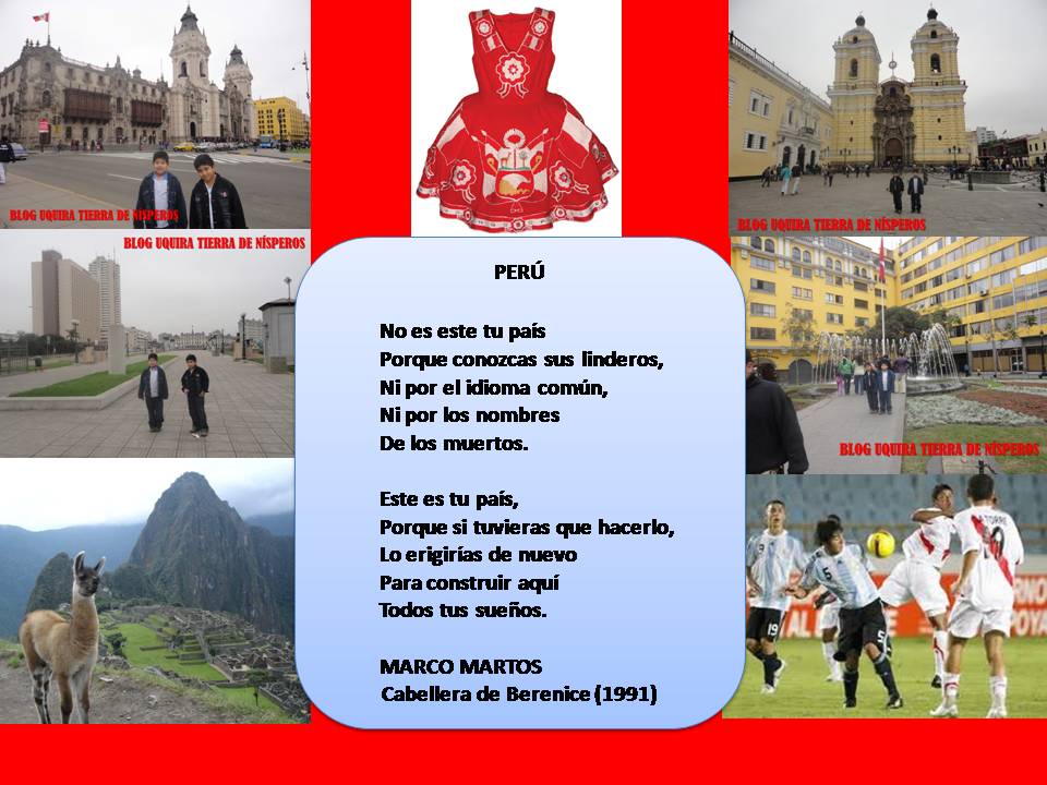 UQUIRA TIERRA DE NÍSPEROS: EL ORGULLO DE SER PERUANO