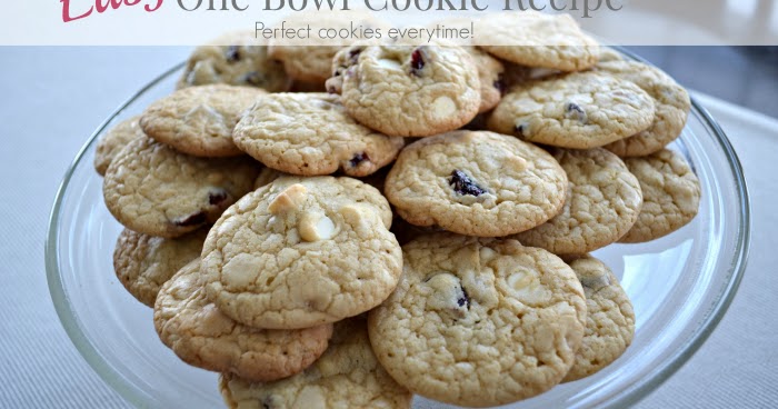 Easy One Bowl Cookie Recipe~{Perfect Cookies Everytime!} | The ...