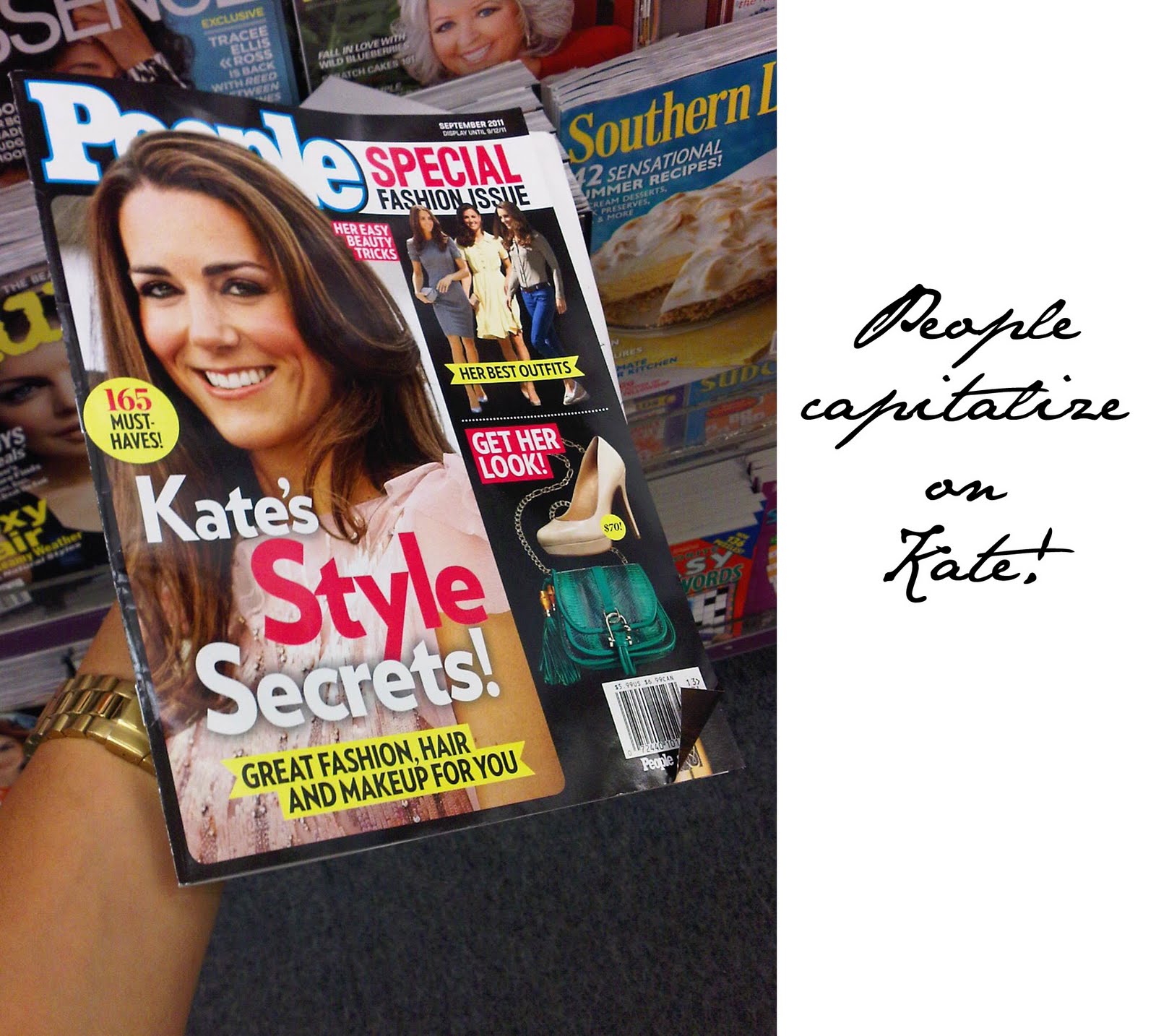 Kate Middleton gets her own People Magazine fashion special – Emily ...