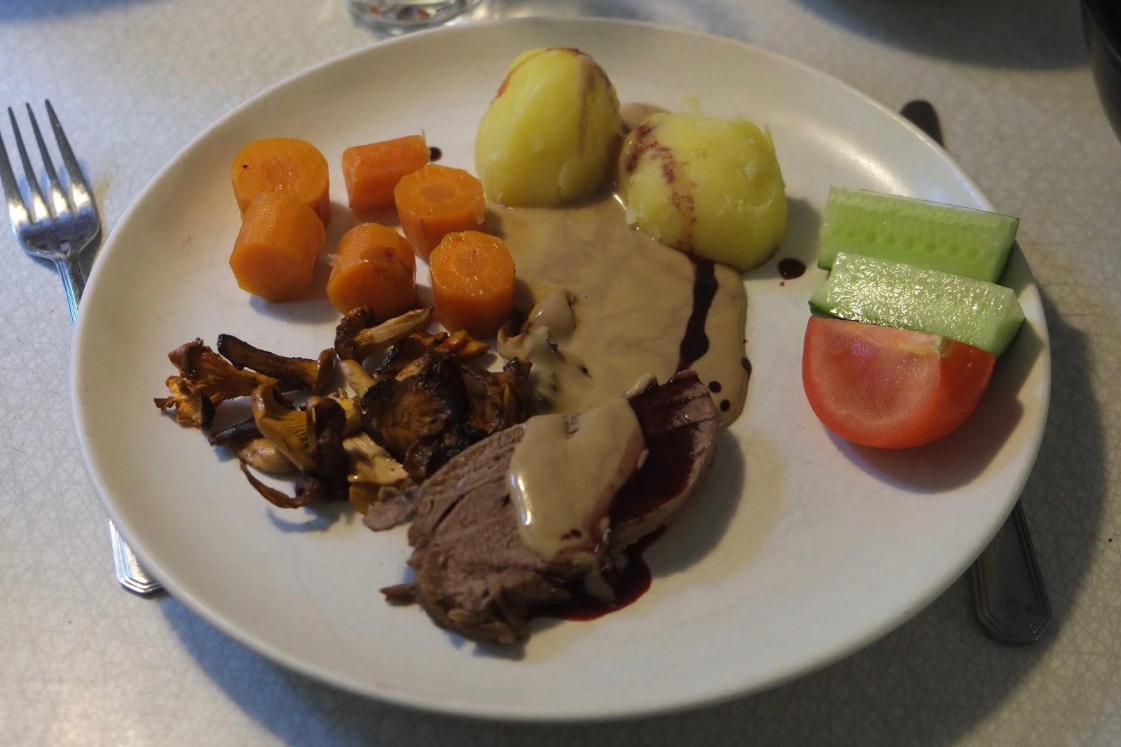 Det går som tåget: Kalvstek