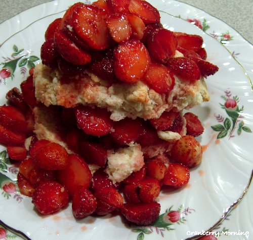 Cranberry Morning: Strawberry Shortcake Recipe