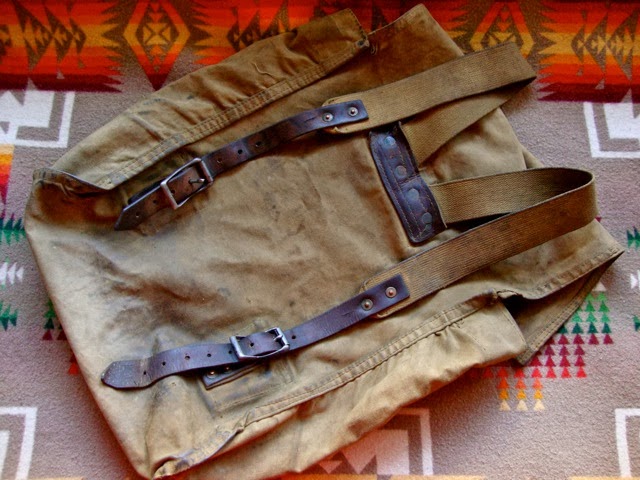 RIVETED: EARLY 1900'S DULUTH STYLE MINER'S BACKPACK