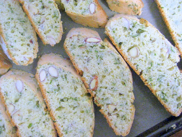 Ciao Chow Linda: Basil Biscotti - sweet and savory