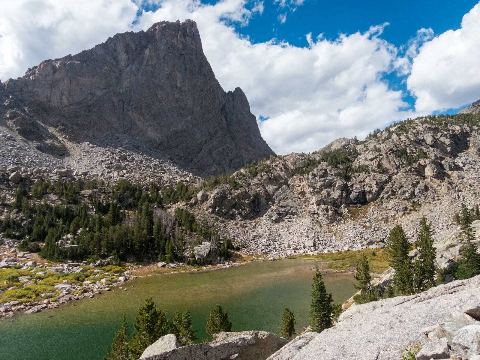 Eric's Hikes: Wind River High Route Day 7: Shadow Lake to Big Sandy ...