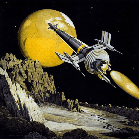 Retrofuturism - Design and Art : Space