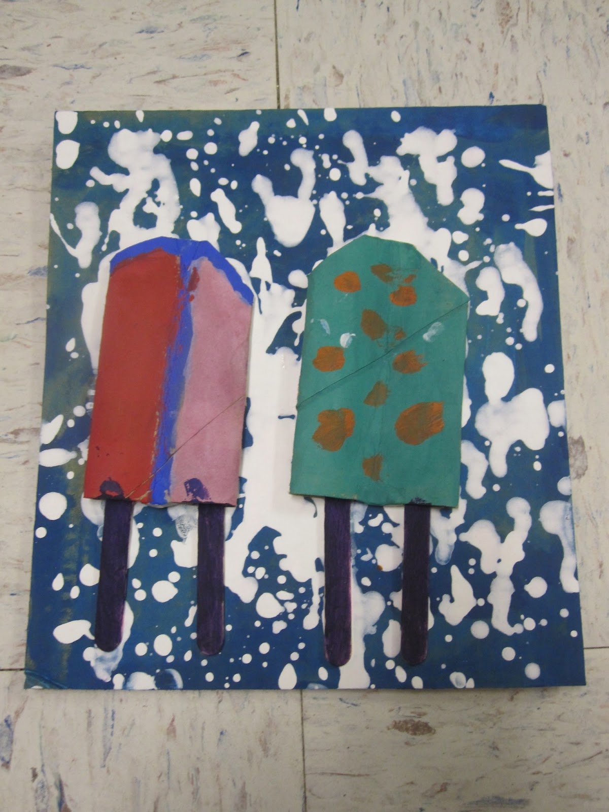 Mini Crayons: Pop Art Popsicles