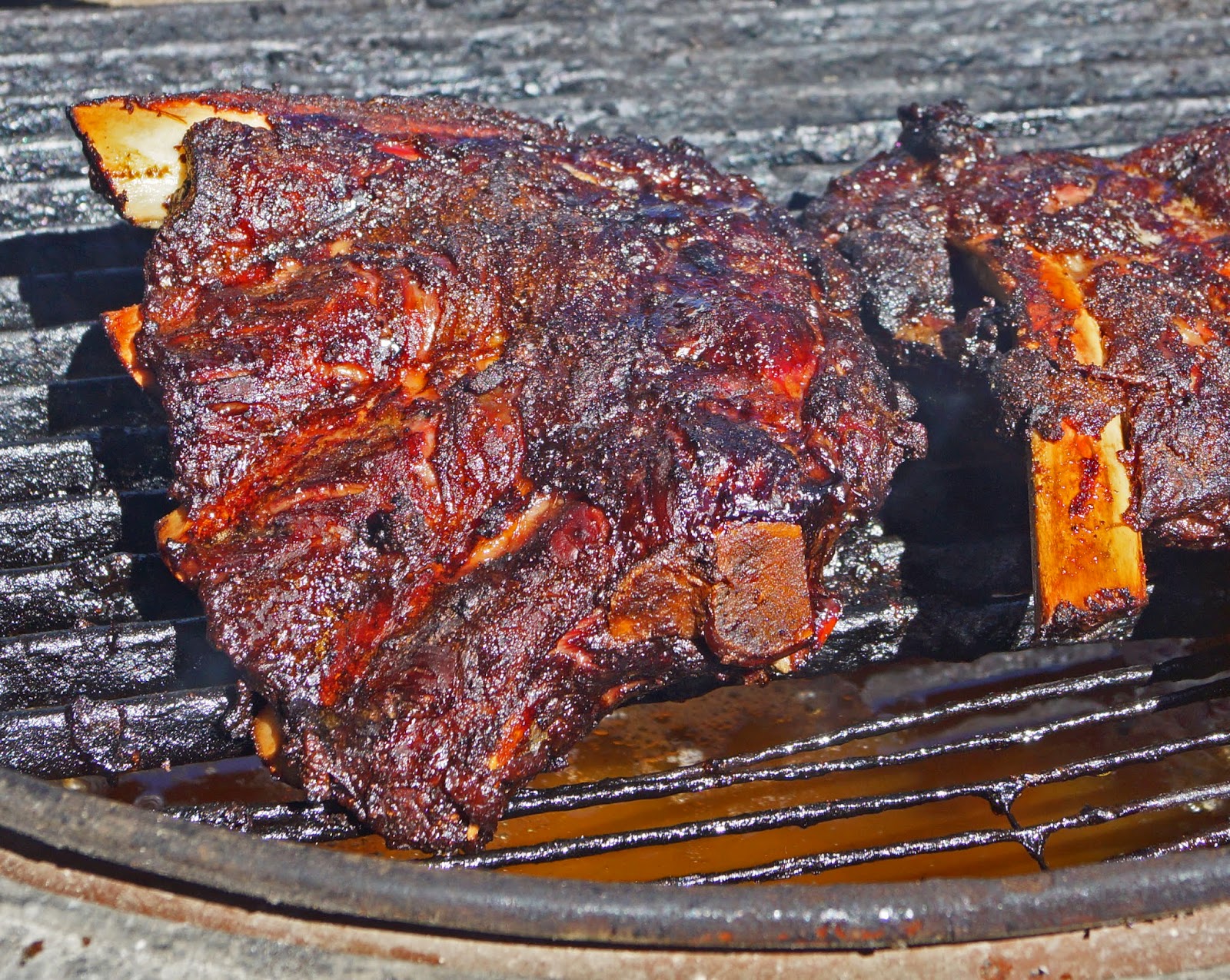 MAD MEAT GENIUS: COB-SMOKED BEEF RIBS