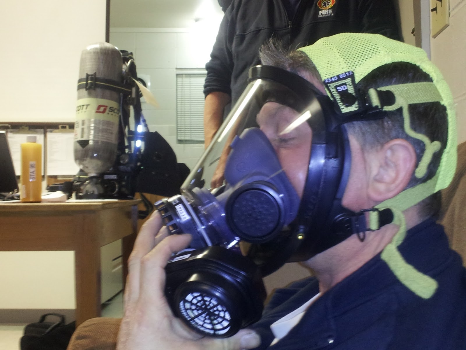 Station 95: Scott SCBA and Mask - 1/7/13