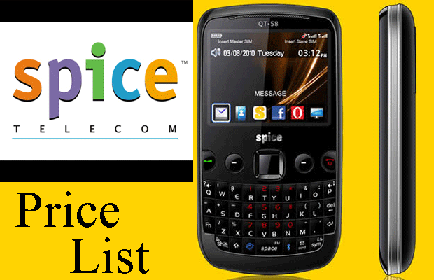 Spice Mobile Price - Spice SuppliersSpice Suppliers