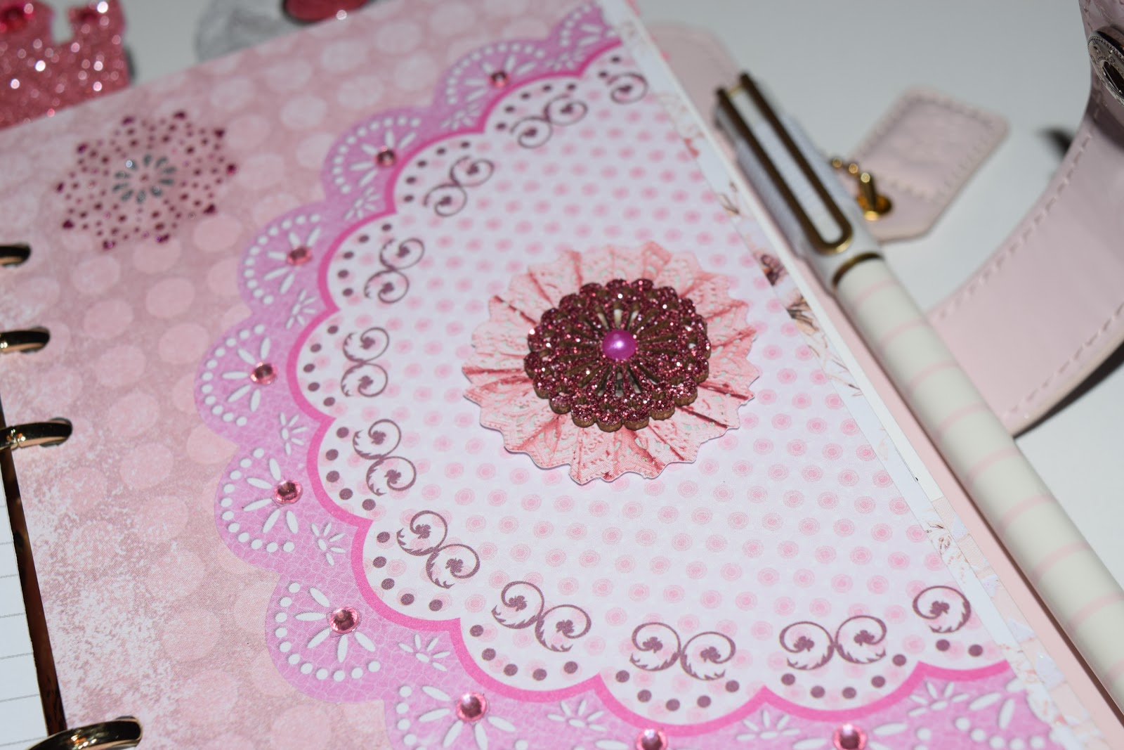 Shireece Planner: Décorer son planner shabby chic [Set up planner #1]