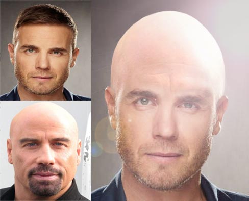 IndoPhotoshop: memanipulasi gambar seseorang menjadi botak