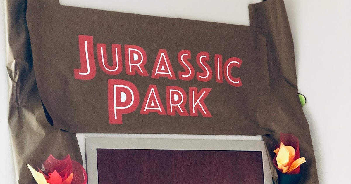 Scissors and Crayons: Jurassic Park Classroom Transformation