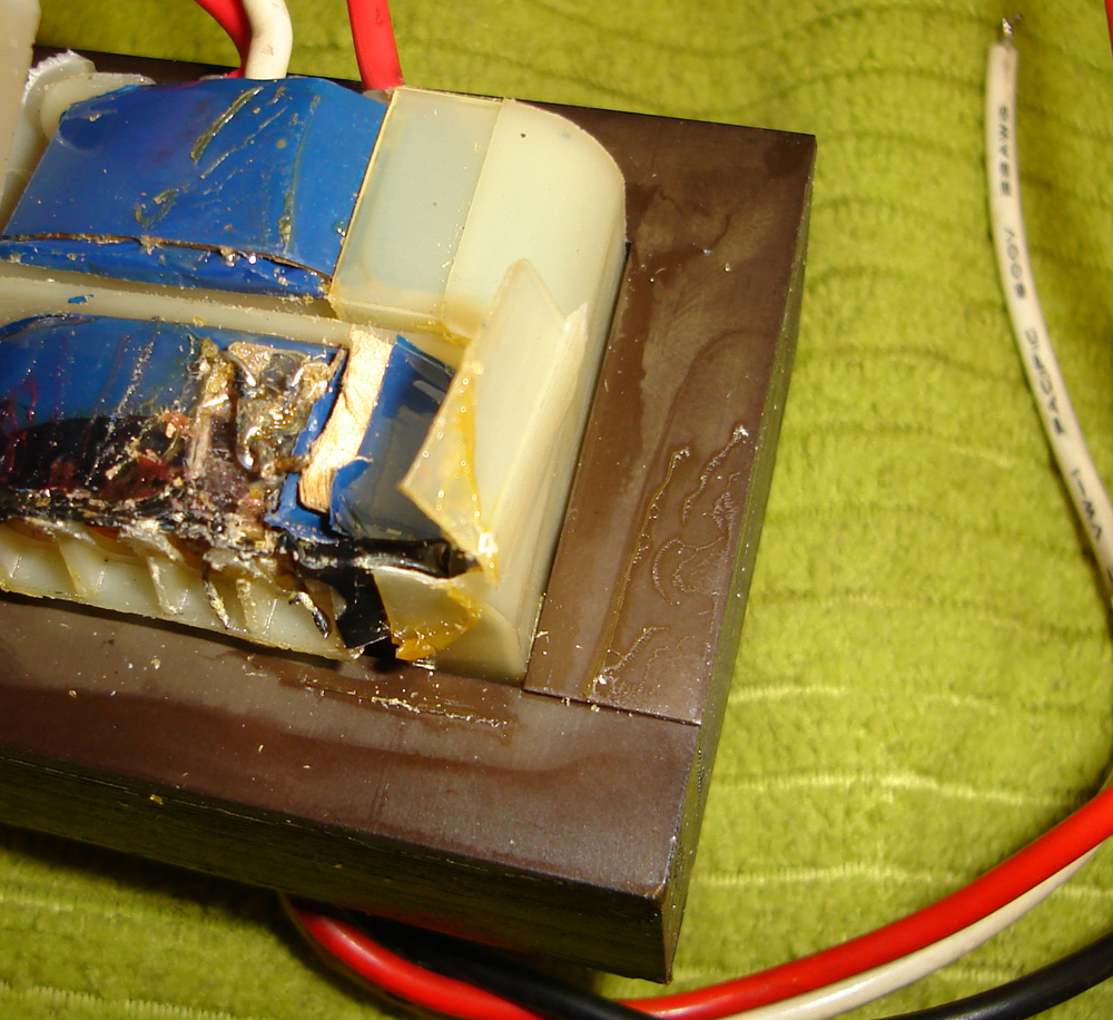 Not In Mame: Vectrex transformer repair