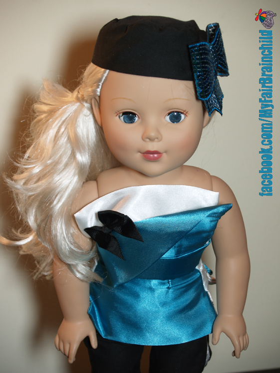 My Fair Brainchild: Bow Tie Challenge - My Project Runway Doll Fashion ...