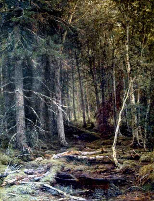 Iván Shishkin (Ива́н Ива́нович Ши́шкин), Obras