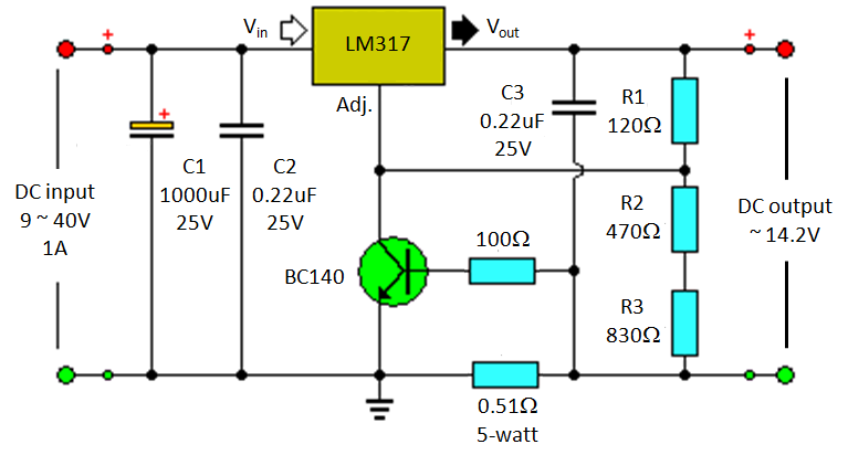 My techz: Homemade 12V Sealed-Lead-Acid Battery Charger