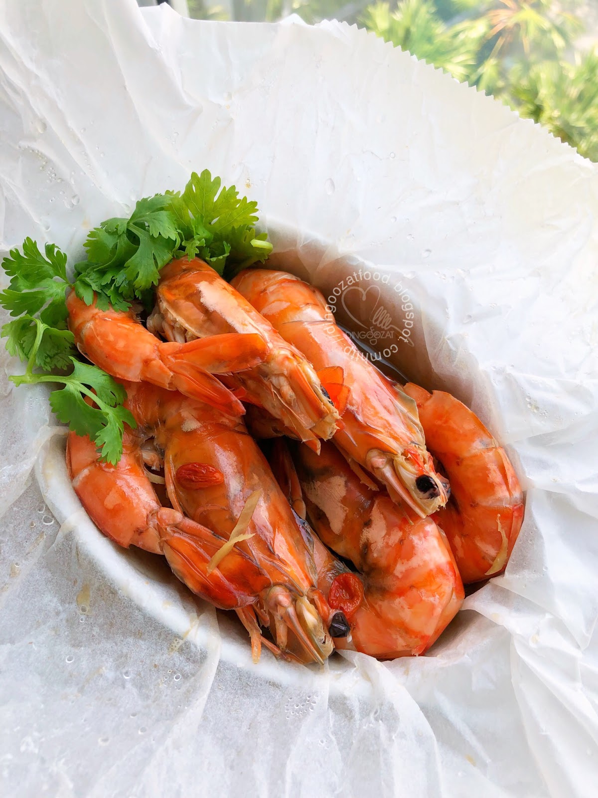 Miki's Food Archives : Steamed Drunken Prawn with Angelica (Dang Gui ...