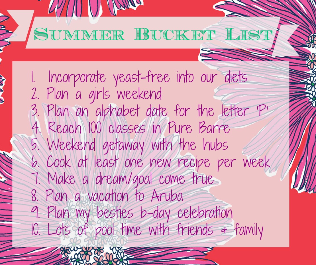 Blissfully Miller: 2013 Summer Bucket List!