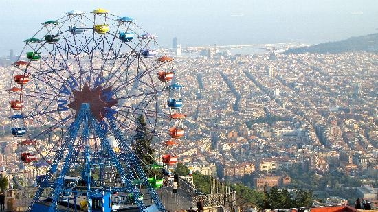 MIL Y UNA HISTORIAS : Parque de El Tibidabo - Barcelona