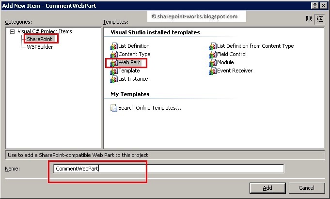 Creating and Deploying Custom Web Part in SharePoint ~ Explore ... Creating and Deploying Custom Web Part in SharePoint ~ Explore ...