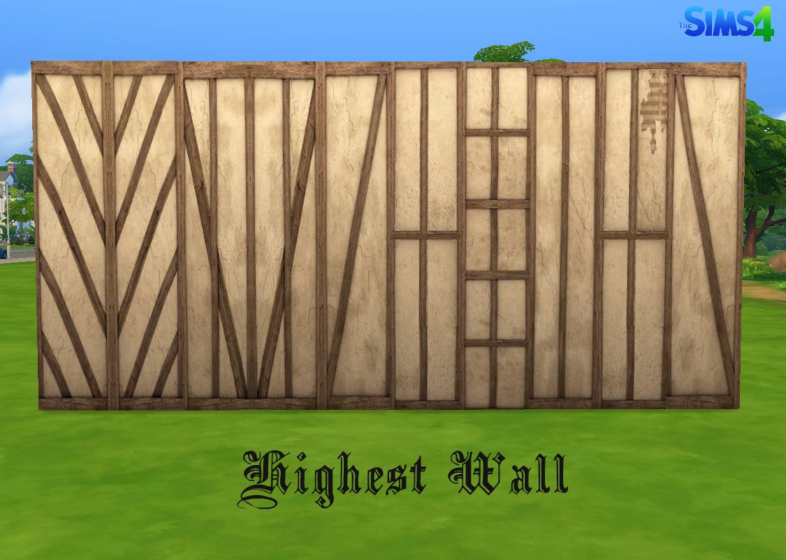 TS4: Tudor Wall Panels | History Lover's Sims Blog