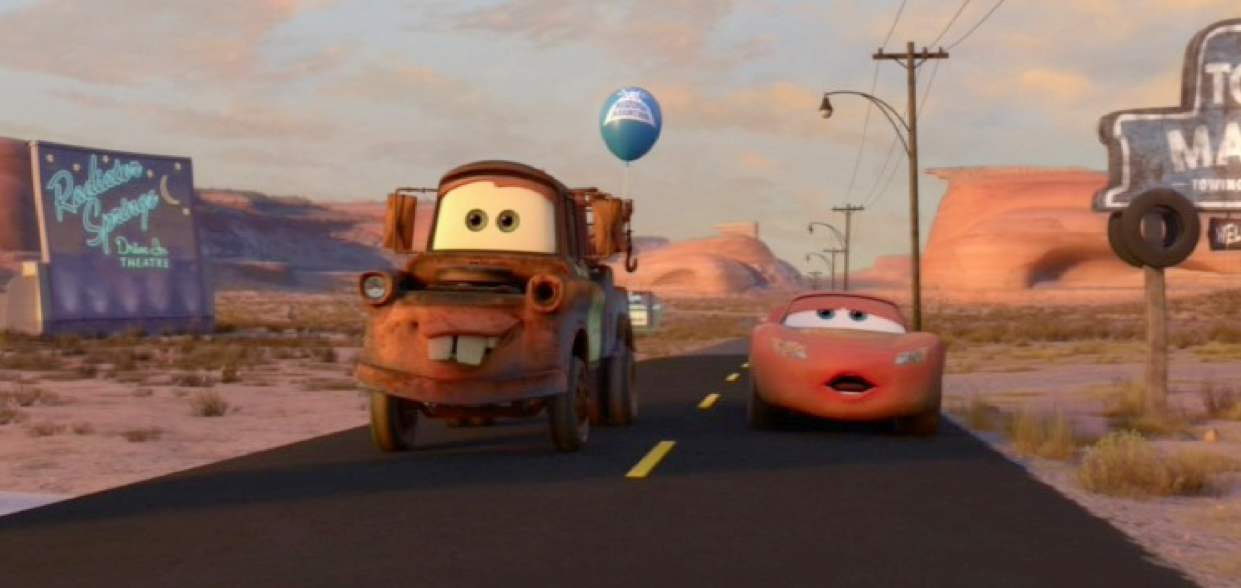 Dan the Pixar Fan: Cars 2: Mater with Balloon