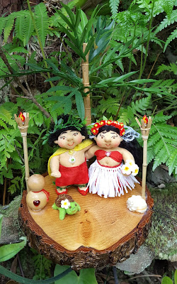 Magical Hawaiian Menehune Dolls: Male'ana, Heavenly Hawaiian Wedding