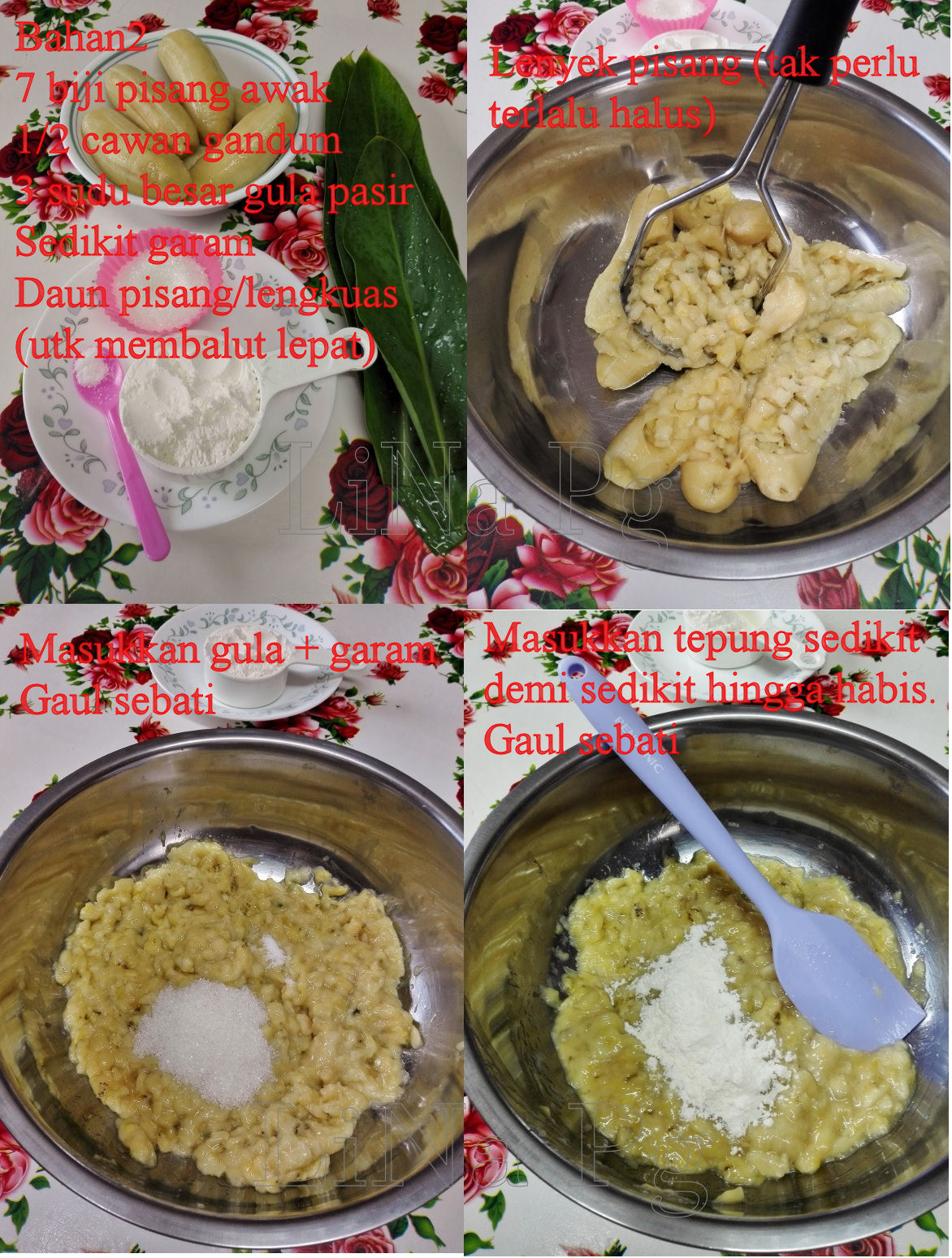 Lepat Pisang Resepi Mudah,Sedap, Lembut Dan Tak Guna Banyak Bahan ...