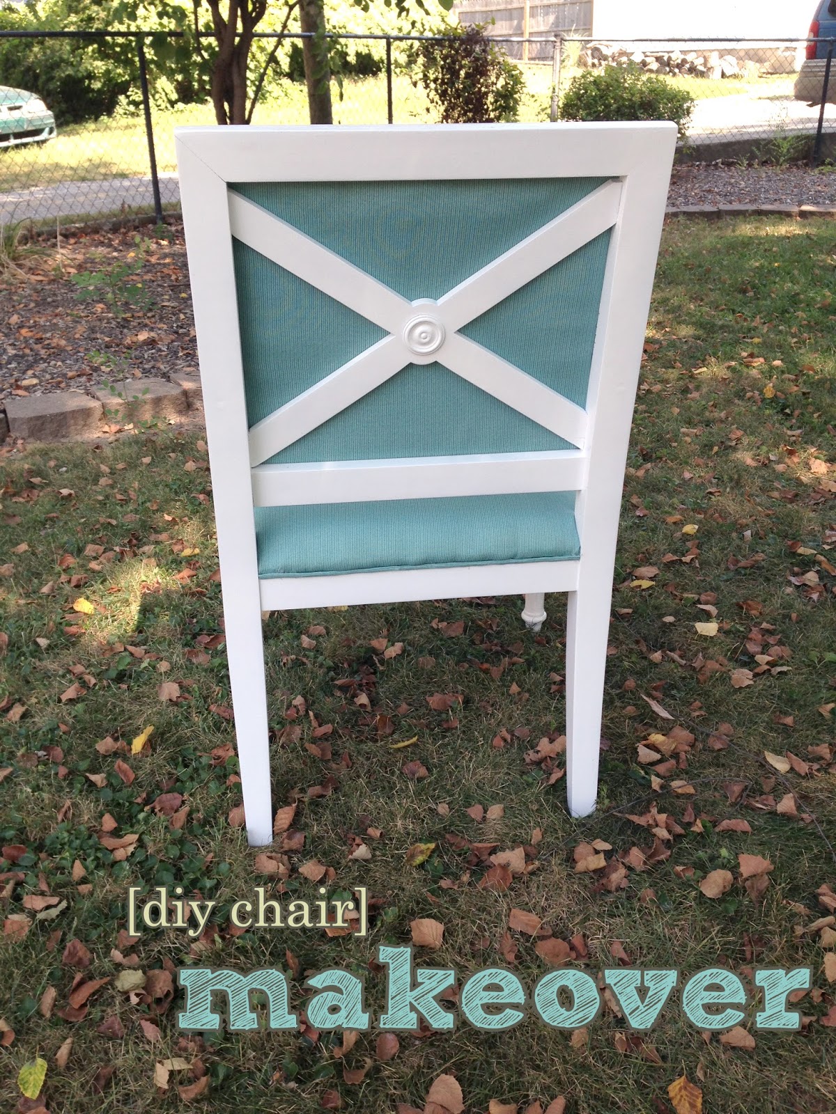 the copper coconut: DIY Chair Makeover Tutorial