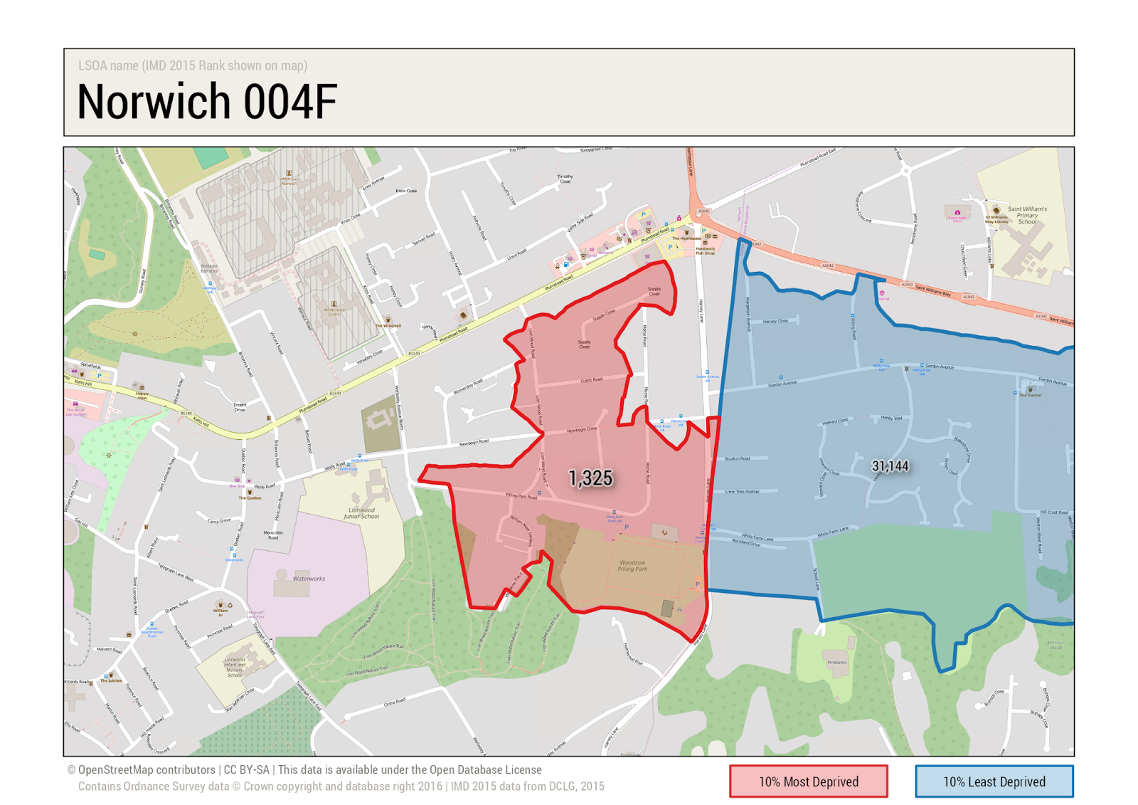 Stats, Maps n Pix: Deprivation and affluence, cheek-by-jowl