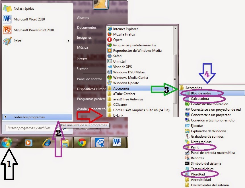INTRODUCCION A WINDOWS: PROGRAMAS BÁSICOS