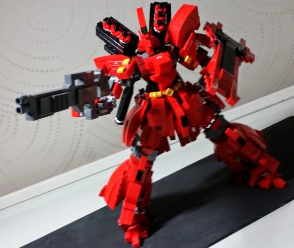 GUNDAM GUY: GUNDAM LEGO: MSN-04 Sazabi