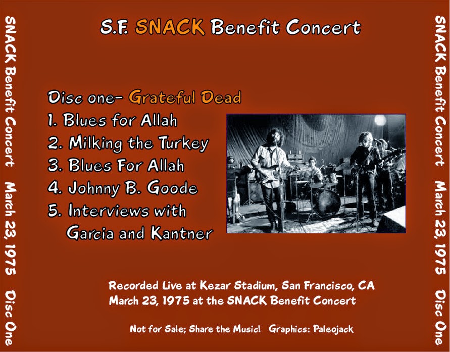 FRESH & ALIVE! - En Vivo Y En Directo.: SNACK Benefit Concert 1975 (part1)